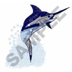 SMALL MARLIN Embroidery Design | AnnTheGran.com