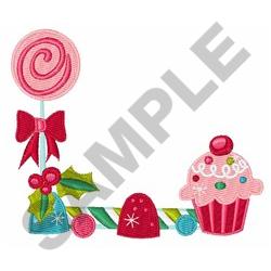 HOLIDAY GOODIES CORNER Embroidery Design | AnnTheGran.com