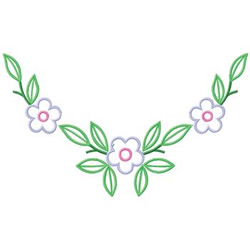 Floral Border Embroidery Design | AnnTheGran.com