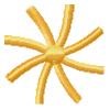 Spiral Star Embroidery Design | AnnTheGran.com