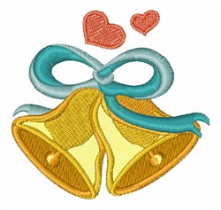 Wedding Bells Embroidery Design | AnnTheGran.com