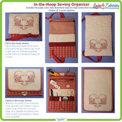 Love To Sew Organizer Embroidery Design | AnnTheGran.com