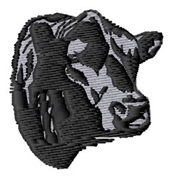 Angus Head Embroidery Design | AnnTheGran.com