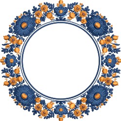 Flower Circle Embroidery Design | AnnTheGran.com