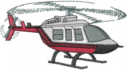 HELICOPTER Embroidery Design | AnnTheGran.com