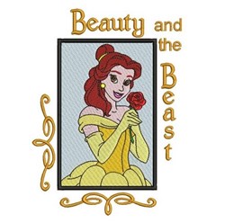 Princess Belle Embroidery Design | AnnTheGran.com