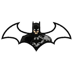 Batman Embroidery Design | AnnTheGran.com