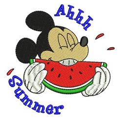Free Ahhh Summer Embroidery Design | AnnTheGran.com