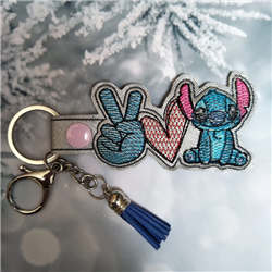 ITH Lilo Key Fob Embroidery Design | AnnTheGran.com