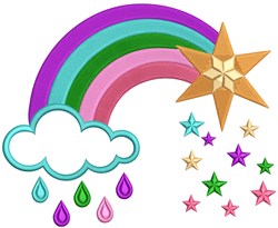 Rainbow Magic Embroidery Design | AnnTheGran.com