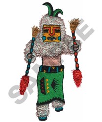 KACHINA DOLL Embroidery Design | AnnTheGran.com
