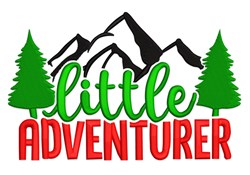 Little Adventurer Embroidery Design | AnnTheGran.com