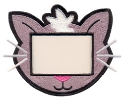 Pet Cat Border Embroidery Design | AnnTheGran.com