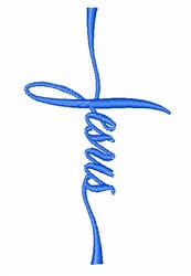 Jesus Cross Embroidery Design | AnnTheGran.com