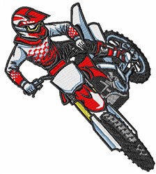 Motocross Embroidery Design | AnnTheGran.com