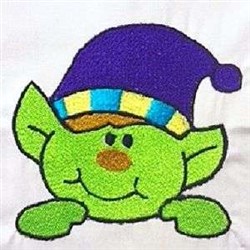 Elf Pocket Topper Embroidery Design | AnnTheGran.com