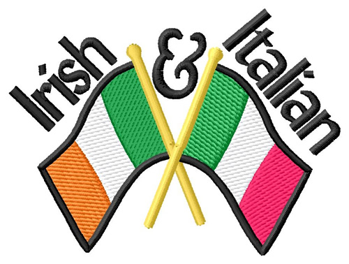 Irish Italian Flag