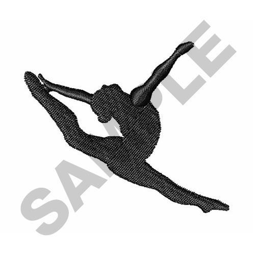 Gymnastic Embroidery Design Fsl Lucky Horseshoe 2024 New Year FSL